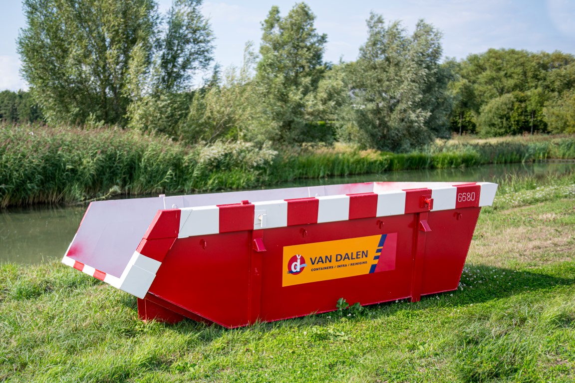 Groenafval container 6 m3 huren | Van Dalen containers
