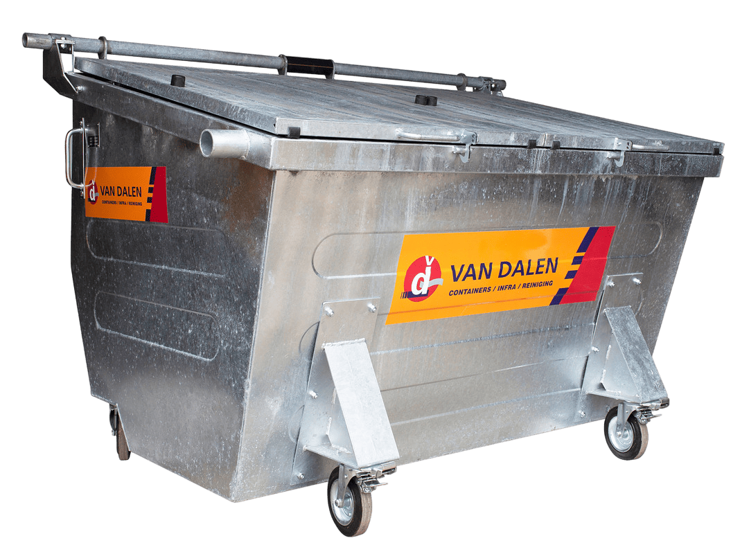 Rolcontainer 2500 liter | Bestel direct bij Van Dalen.