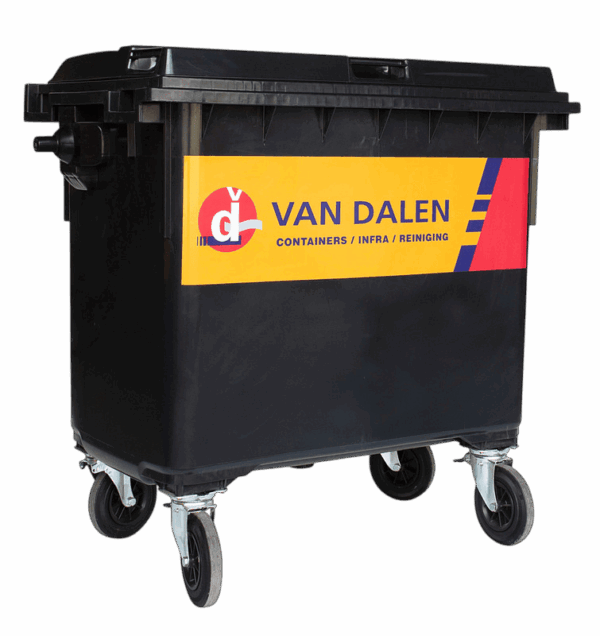 Rolcontainer 770 liter | Bestel direct bij Van Dalen.